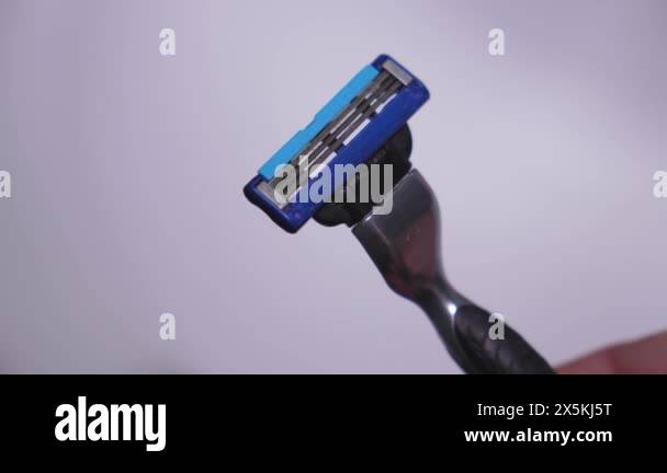 ATUMI, GEORGIA - APRIL 11, 2024: Shaving machine with used cassette or ...