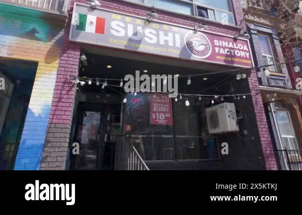 Mexican sushi restaurant at Kensington market in Toronto - TORONTO ...