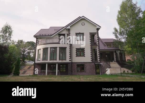 Country house, mansion. Stone two three-storey building, private ...