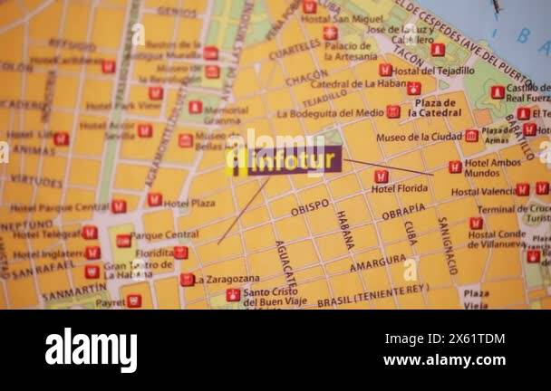 Cuba city map Stock Videos & Footage - HD and 4K Video Clips - Alamy