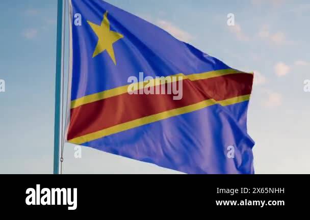 Congo kinshasa flag Stock Videos & Footage - HD and 4K Video Clips - Alamy
