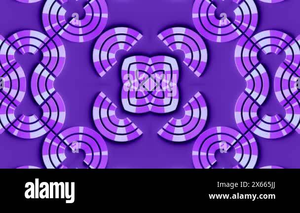Symmetrical pattern with a repeating motif of lines and curves. The ...