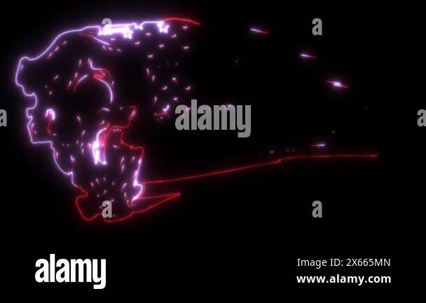 American flag inside light Stock Videos & Footage - HD and 4K Video ...