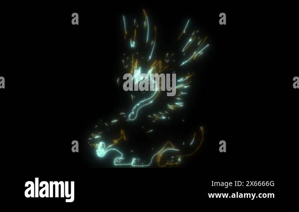 Winged predator icon Stock Videos & Footage - HD and 4K Video Clips - Alamy