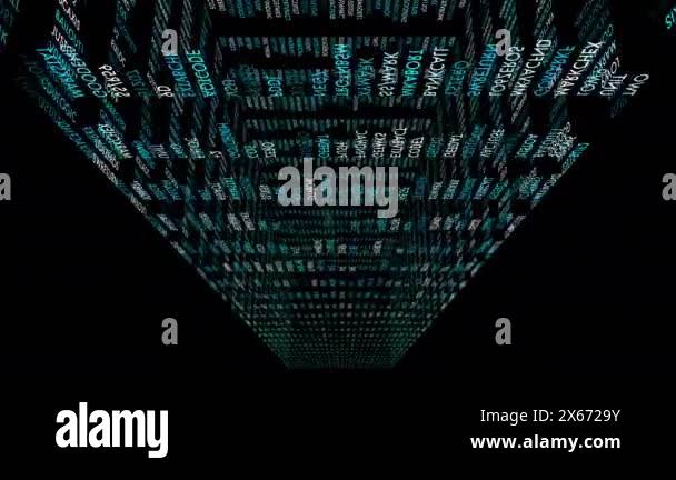 Digital Animated Design Concept Visualization Motion Graphic Stock ...