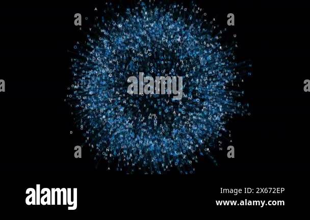 Digital Animated Design Concept Visualization Motion Graphic Stock ...