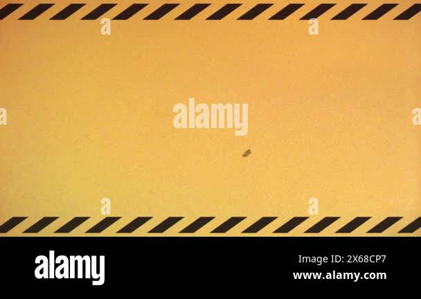 Caution Hazard Background With Twitch/ Animation of a blank warning ...
