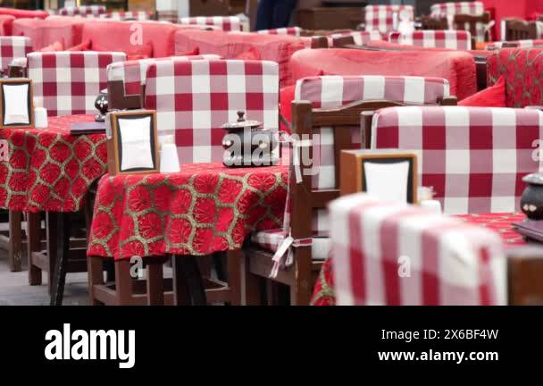 Restaurant with white tables Stock Videos & Footage - HD and 4K Video ...