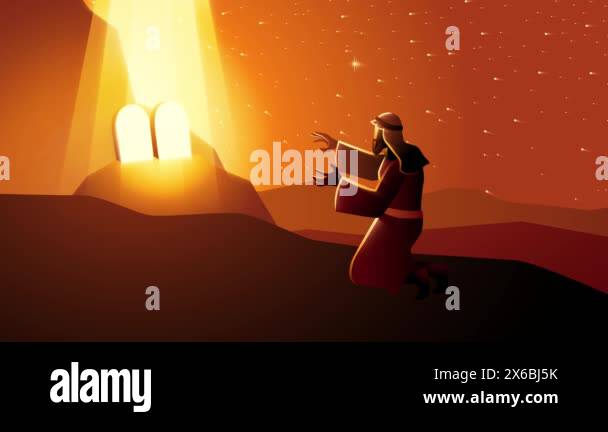 Moses and the ten commandments Stock Videos & Footage - HD and 4K Video ...