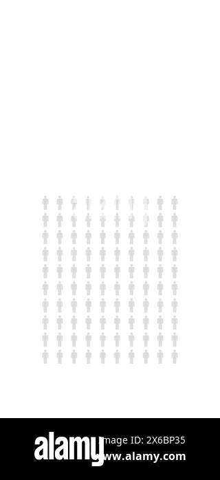 58 percent people infographic, fifty eight percentage chart population ...