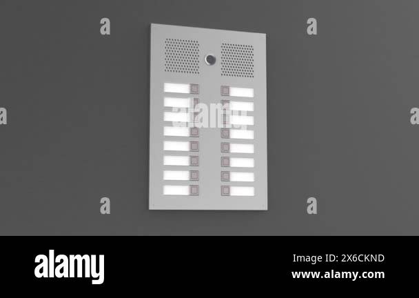 Intercom panel Stock Videos & Footage - HD and 4K Video Clips - Alamy