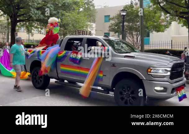 Gay pride parade route crowd Stock Videos & Footage - HD and 4K Video ...