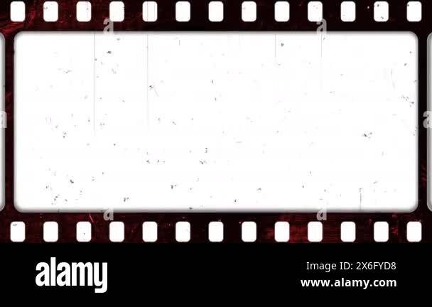 Old Film Effect, with Stains, Dust, Grit, Dirt, White background Stock ...