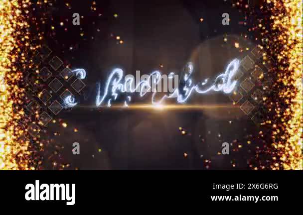 Abstract animation of Subscribe glow neon text effect animation with ...