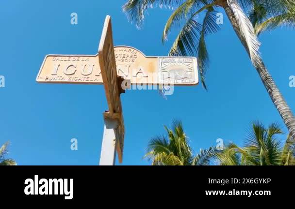 Yellow orange and white road street signs and name for orientation of ...