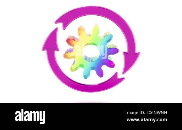 Gear arrow agile process Stock Videos & Footage - HD and 4K Video Clips ...