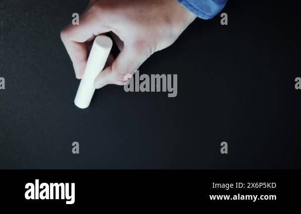 Hand writing Question mark on chalkboard. Question mark on blackboard ...