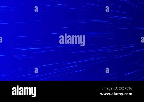 Abstract Blue Background With Animated Lighting Lines Texture Seamless Loop Motion Background
