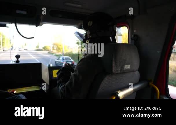 Fireman driving fire truck Stock Videos & Footage - HD and 4K Video ...