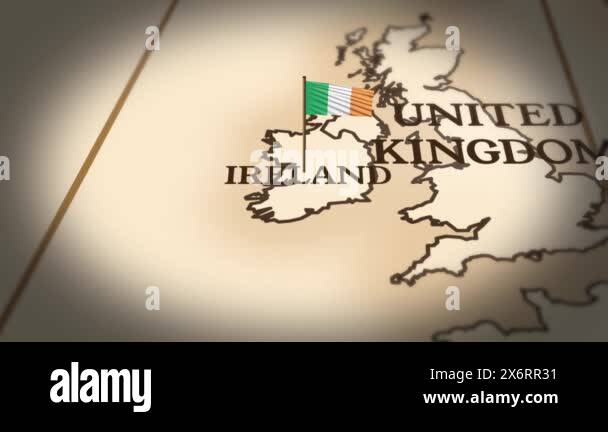 Map of ennis Stock Videos & Footage - HD and 4K Video Clips - Alamy