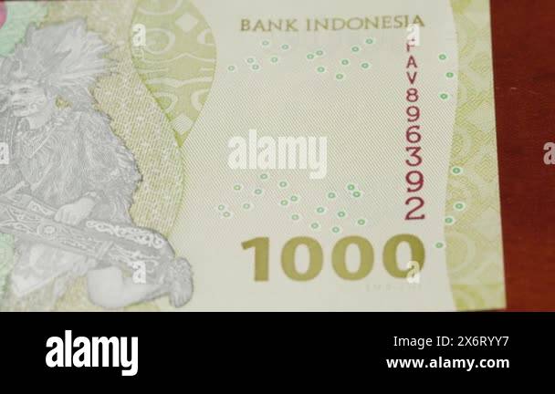 Indonesia 1000 rupiah bank note Stock Videos & Footage - HD and 4K ...