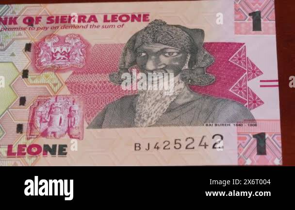 1 Sierra Leonean Leone LE national currency money legal tender banknote ...
