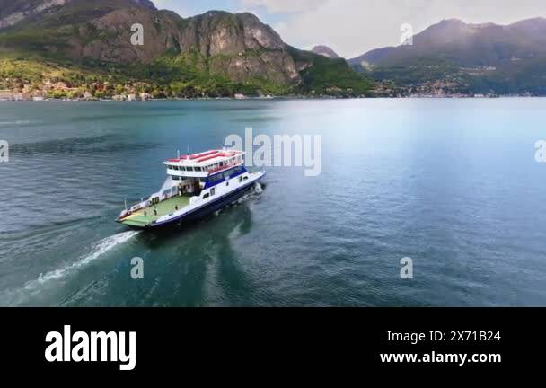 Ship navigating on lake como Stock Videos & Footage - HD and 4K Video ...