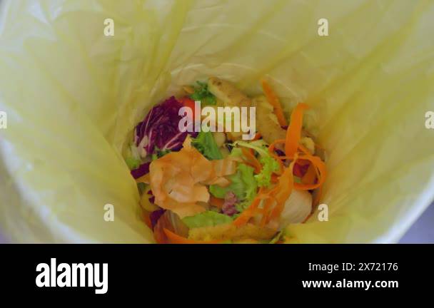 Composting of kitchen fruits and vegetables as banana peel, orange and ...