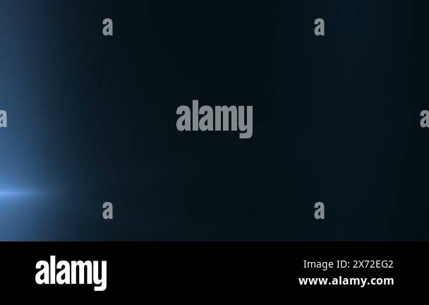 Cinematic lens flares effects background Stock Video Footage - Alamy