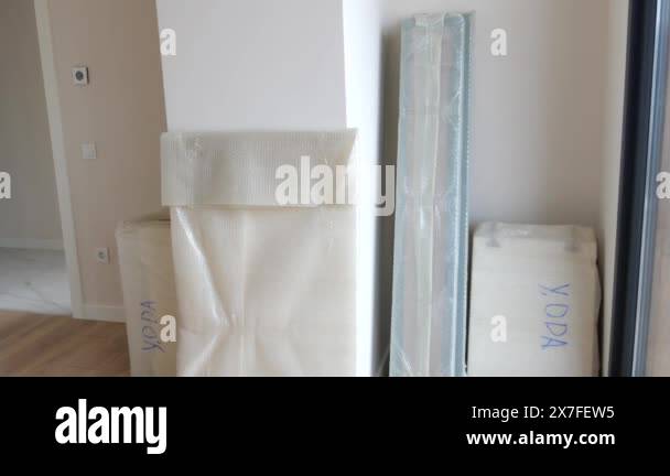 Furniture wrapped in plastic Stock Videos & Footage - HD and 4K Video ...