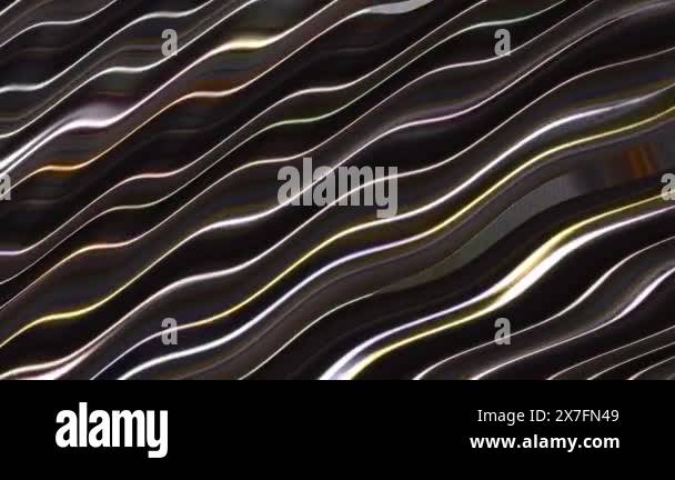 Luxury gold colors flowing on angle wave pattern. Side sliding abstract ...