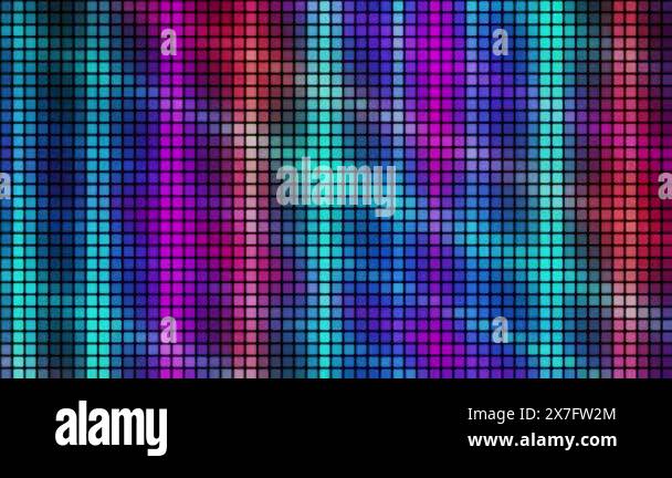 Abstract animated background of multi-colored squares. Abstract ...