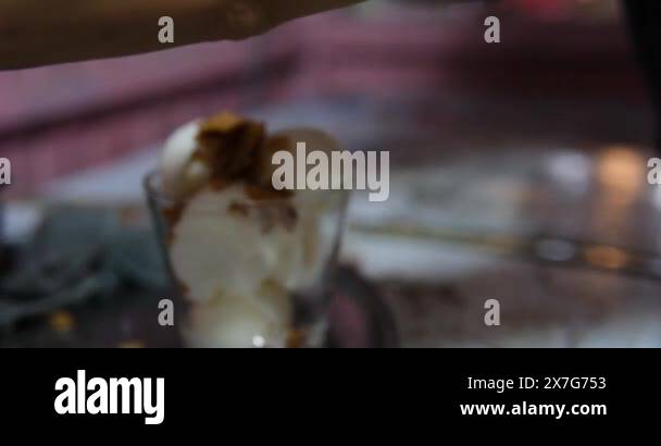 coconut with mungo ice drop a very common dessert in the Philippines by ...