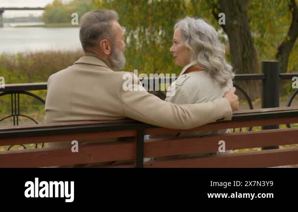 Woman park bench rear view Stock Videos & Footage - HD and 4K Video ...