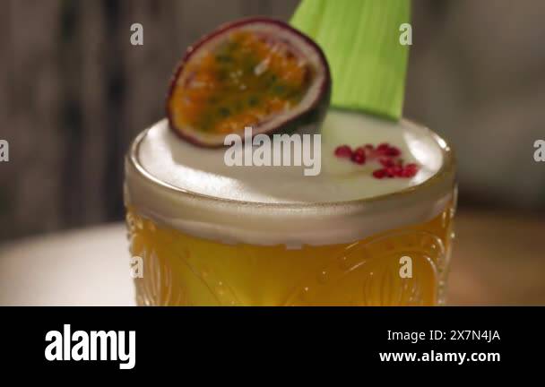 Egg white foam cocktail Stock Videos & Footage - HD and 4K Video Clips ...