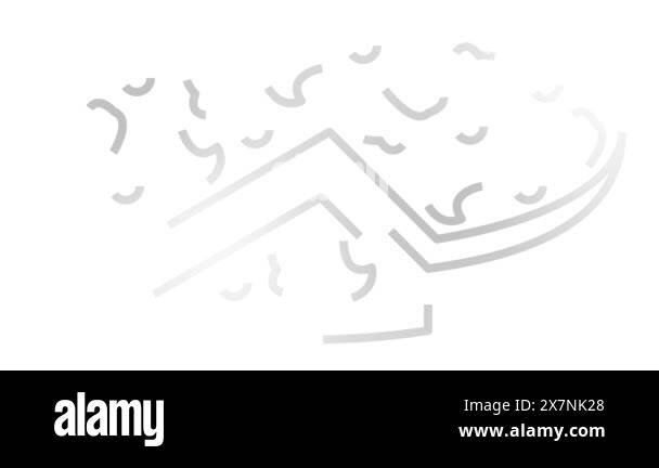 Animated silver linear pizza is drawn. Line symbol of mushroom pizza ...