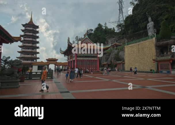 Genting Highlands, Pahang, Malaysia- April 8 2024: The Chin Swee Caves ...
