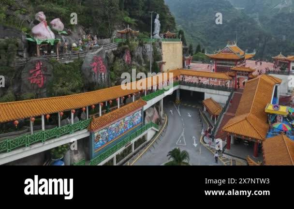Genting Highlands, Pahang, Malaysia- April 8 2024: The Chin Swee Caves ...
