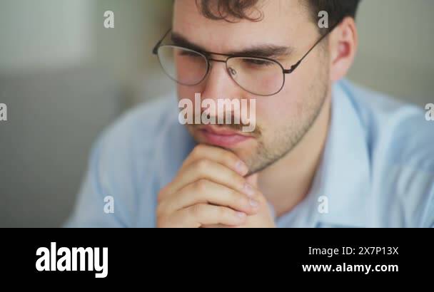 Concentration thinking man Stock Videos & Footage - HD and 4K Video ...