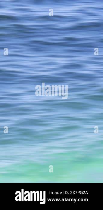 Vertical blurred sea motion video background. Dynamic changing ...