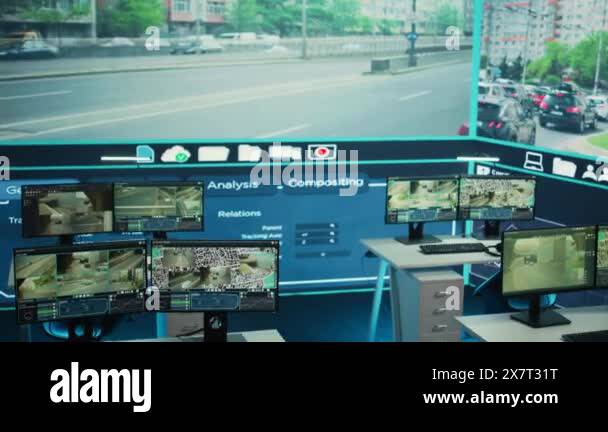 Cctv camera security surveillance big brother cctv Stock Videos ...