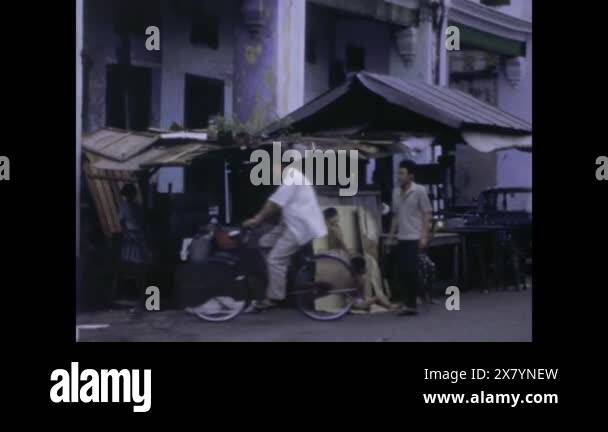 Mumbai, India May 1969: Vintage footage of Mumbai cityscape showcasing ...