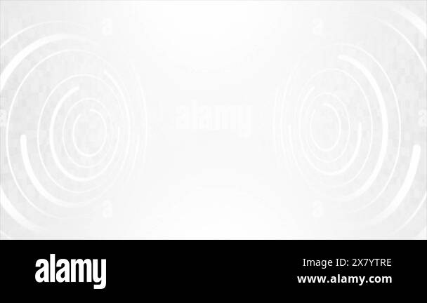 Animated White and Black color 3d empty space with rotating circular ... Animated White and Black color 3d empty space with rotating circular ...