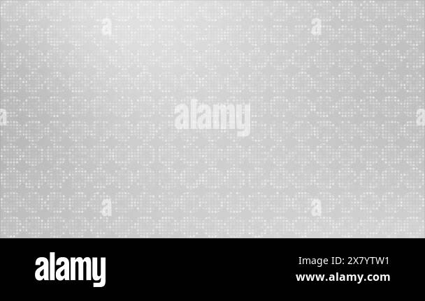Animated White and Black color circular dots forming circular design ...