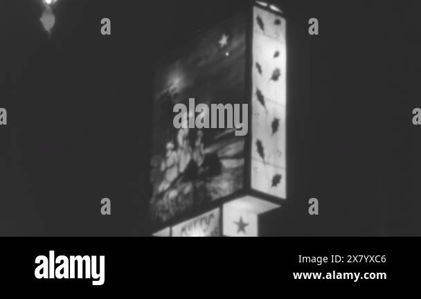 Towering Billboard Emerges as a Beacon of Festive Cheer Amidst the ...