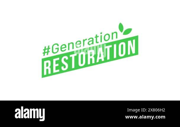 Generation Restoration. Motion graphic design for World Environment Day ...