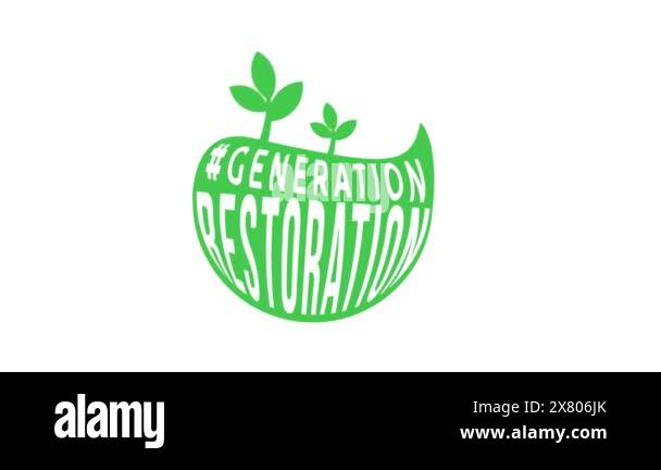 Generation Restoration. Motion graphic design for World Environment Day ...
