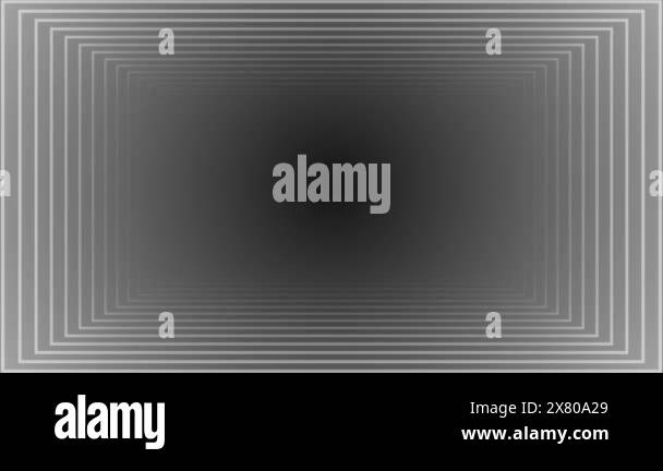 Animated White And Black Color Parallel Lines 3d Depth Dark Background