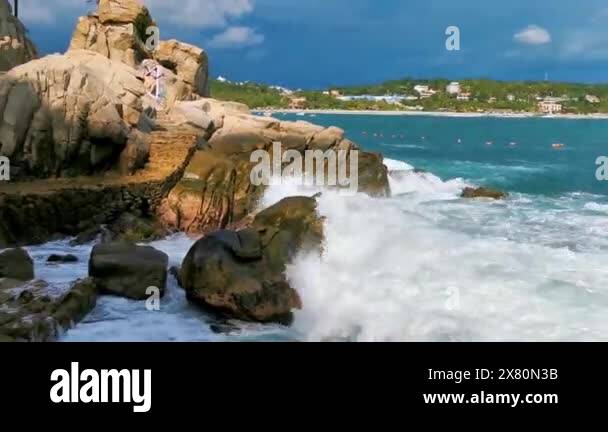 Amazing rocks cliffs stones and boulders mountains and huge big surfer ...