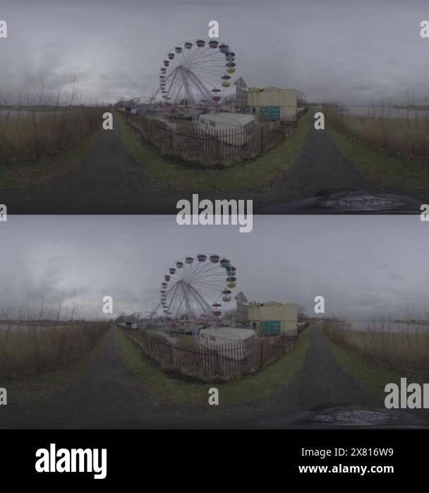 This 360-degree video takes you on a haunting journey through an ...